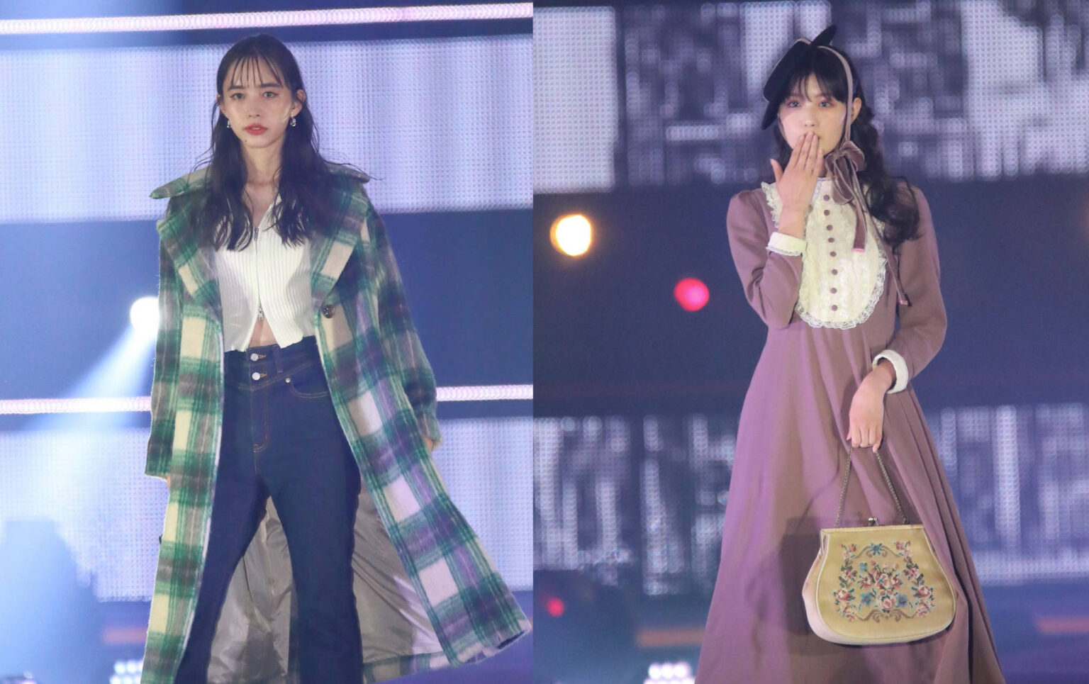 鶴嶋乃愛が投げキス、井桁弘恵は華麗にランウェイ【Rakuten GirlsAward 2022 A/W】 | UNIVERSAL PRESS（ユニバーサルプレス）